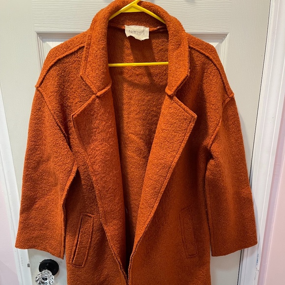 Moon River | Jackets & Coats | Moon River Burnt Orange Trench Jacket ...